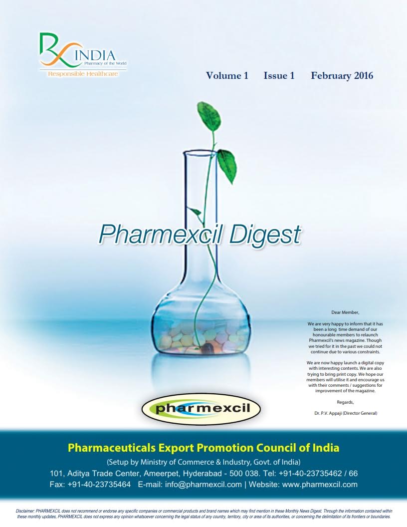 PHARMACEUTICALS EXPORT PROMOTION COUNCIL OF INDIA